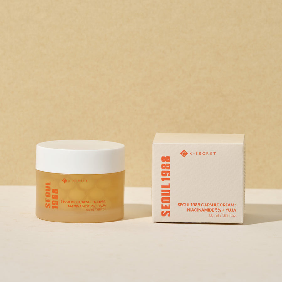 KSECRET – Seoul 1988 Capsule Cream : Niacinamide 5% + Yuja – 50ml ...